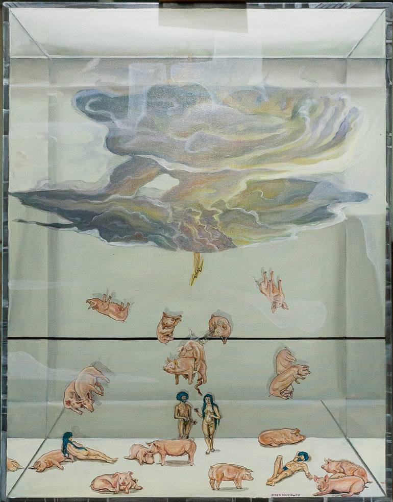 Genesis Painting by Allan Rodríguez | Saatchi Art