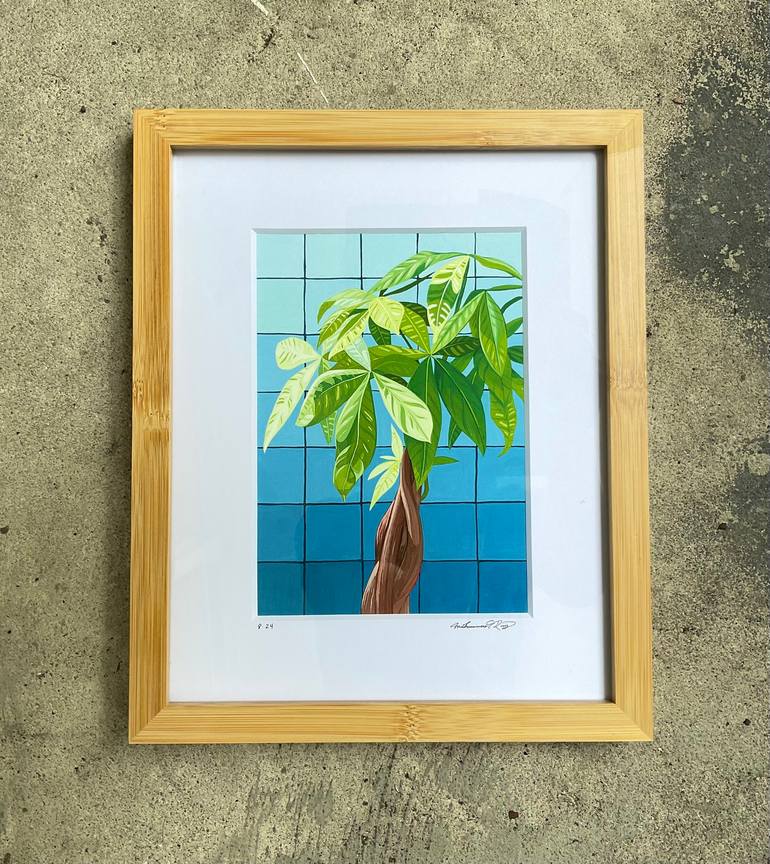 Money Tree Painting by Amani Muhammad | Saatchi Art