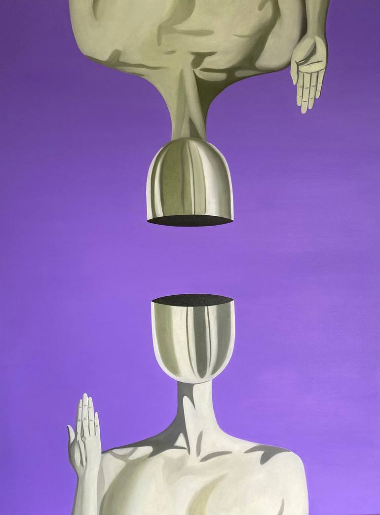 Opposite Painting by Xiaohe Zheng | Saatchi Art