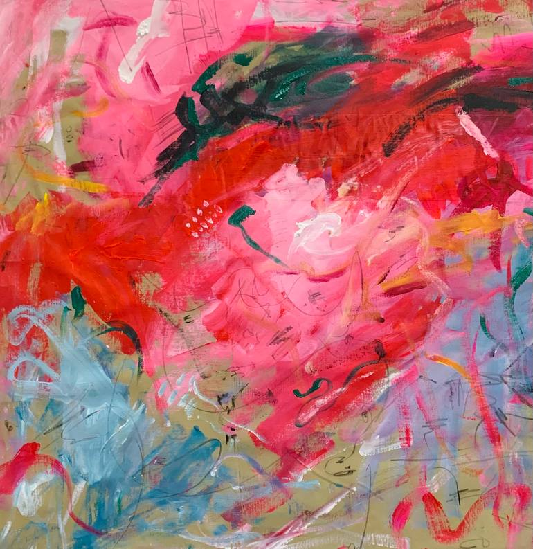 Love language III Painting by Enexto Budu | Saatchi Art Germany