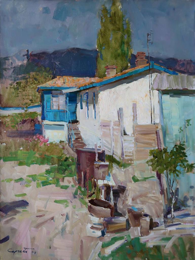 Вefore The Rain - SERHII KOVALENKO Painting by ART IDEA Gallery | Saatchi Art