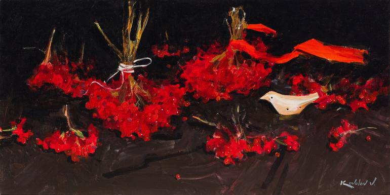 Kalyna - VOLODYMYR KOVALOV Painting by Art Idea Gallery | Saatchi Art