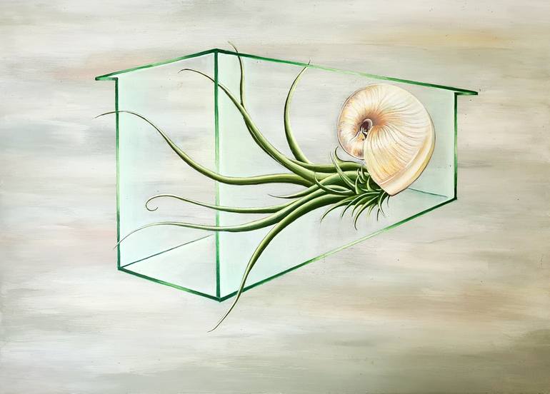 Inside outside Painting by özgür çimen | Saatchi Art