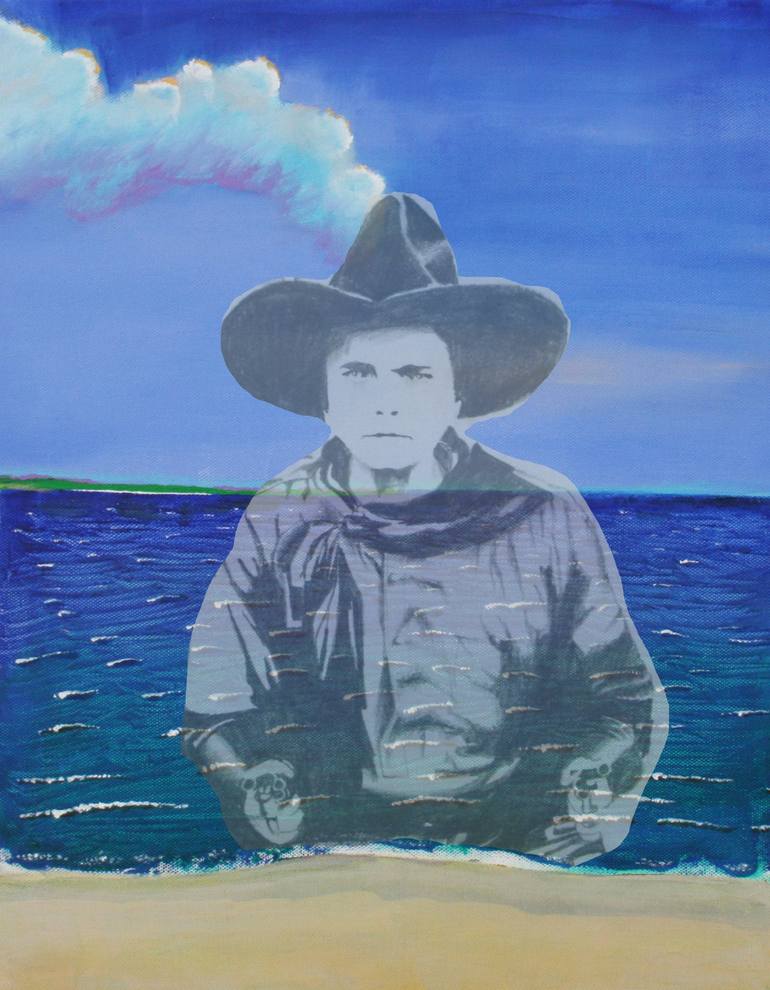 Jesse James Painting by Rob James | Saatchi Art