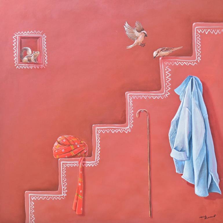 SHAM (EVENING) Painting by Manish Kumawat | Saatchi Art