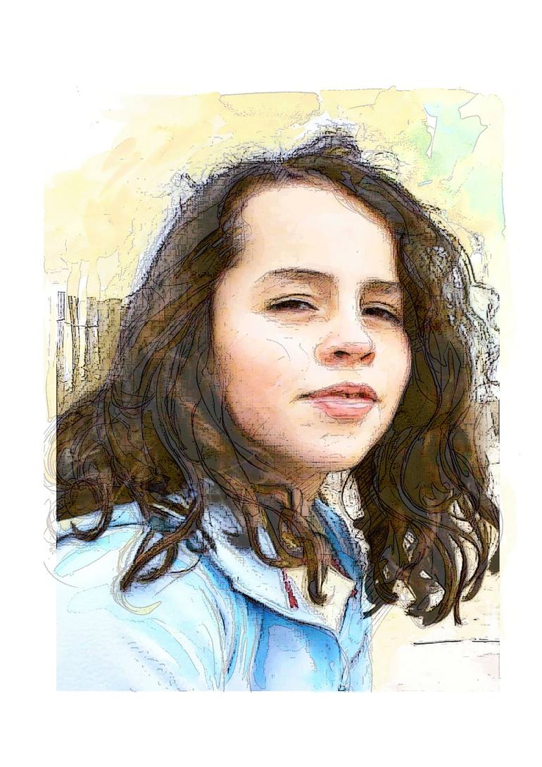 cloe Painting by richard nahmias | Saatchi Art