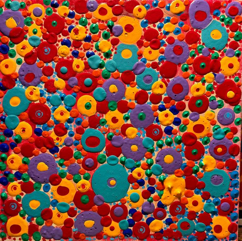 Birthday Party! Painting by Liz Coleman | Saatchi Art