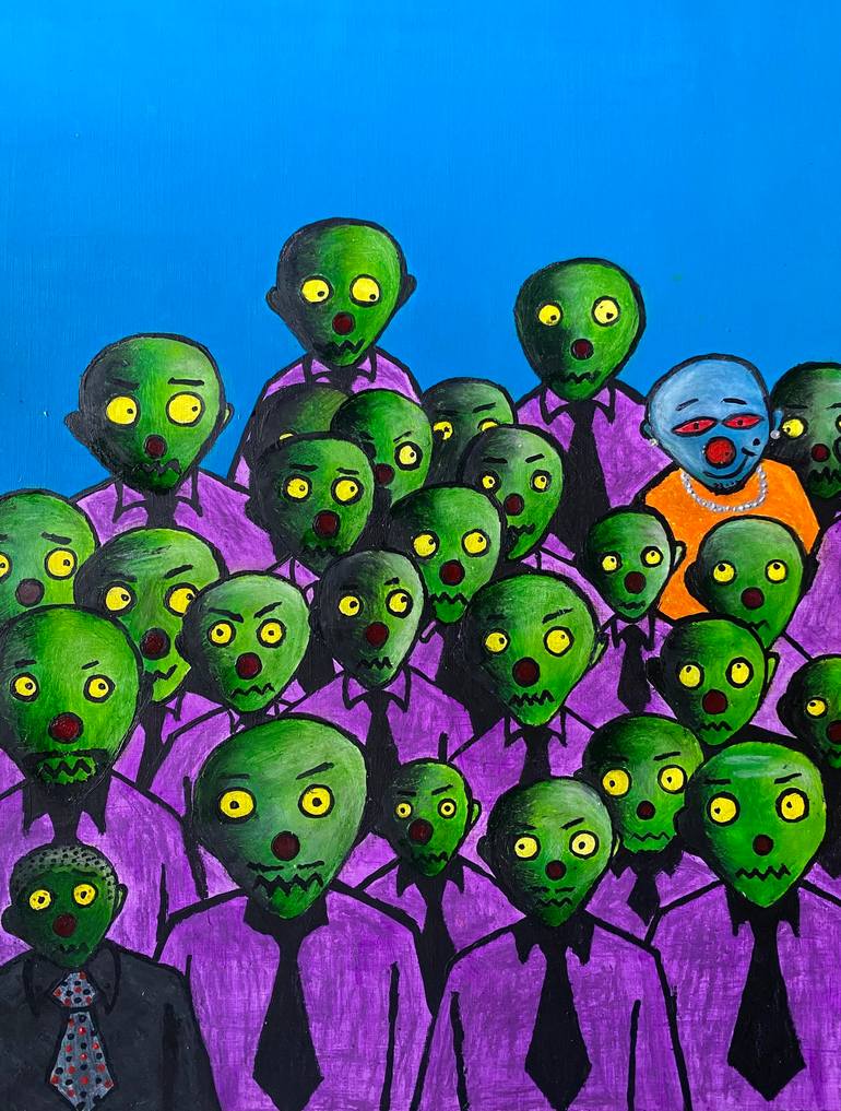 Misfit Painting by Modiromoluwa Popoola | Saatchi Art