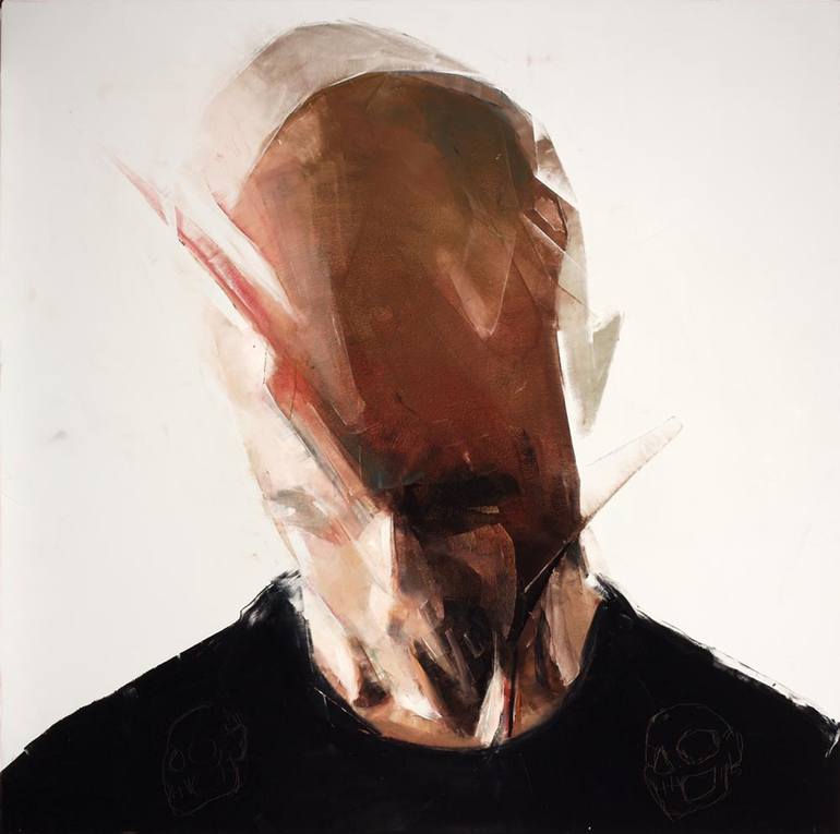 Painting at the Brink of Death 3 Painting by Simon Birch | Saatchi Art