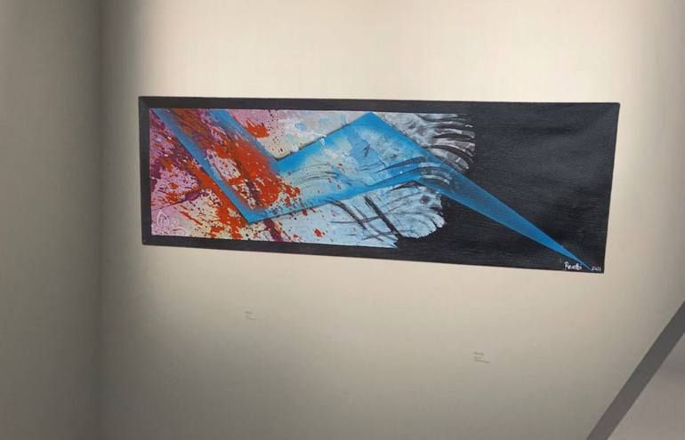 Abstract Collision Painting by Arteology Art | Saatchi Art