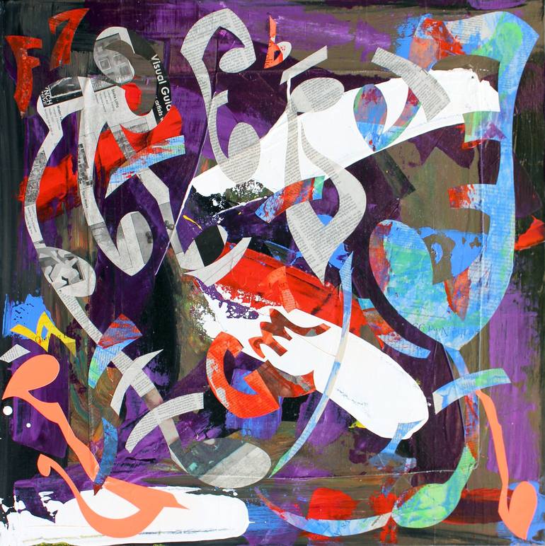 Visualizing Echos Painting by Ligel Lambert | Saatchi Art