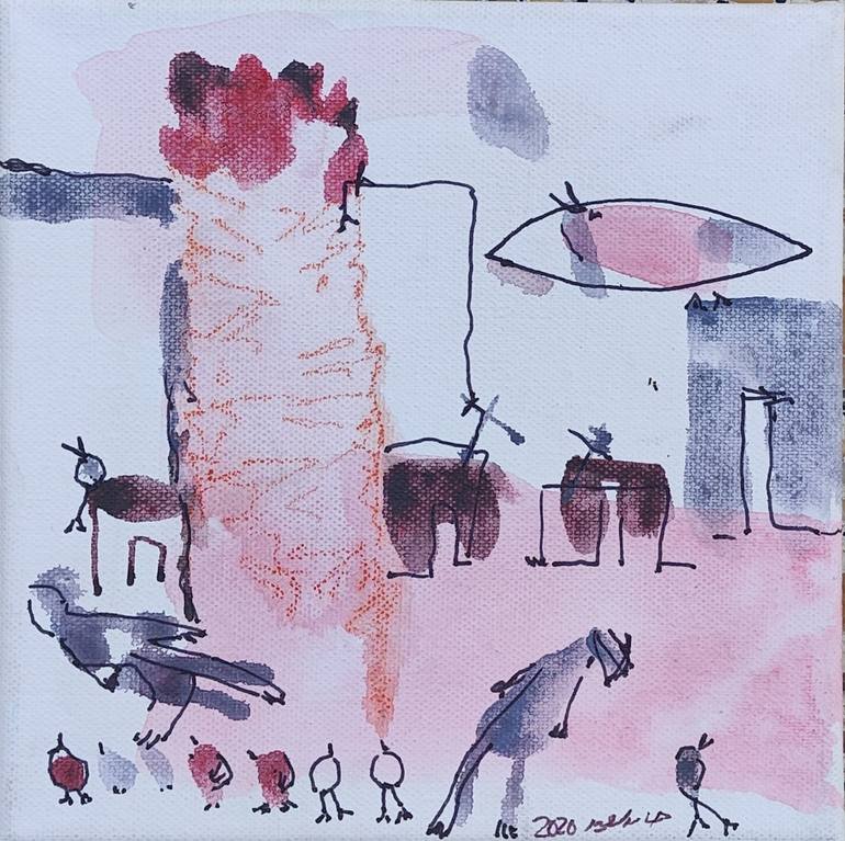 Things that look like drawing Painting by Hamed Saeed | Saatchi Art