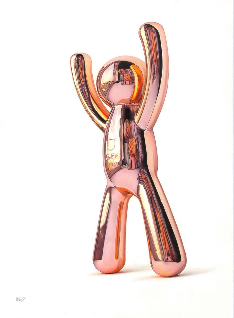 Metal Man Drawing by Hannah Lipsey | Saatchi Art