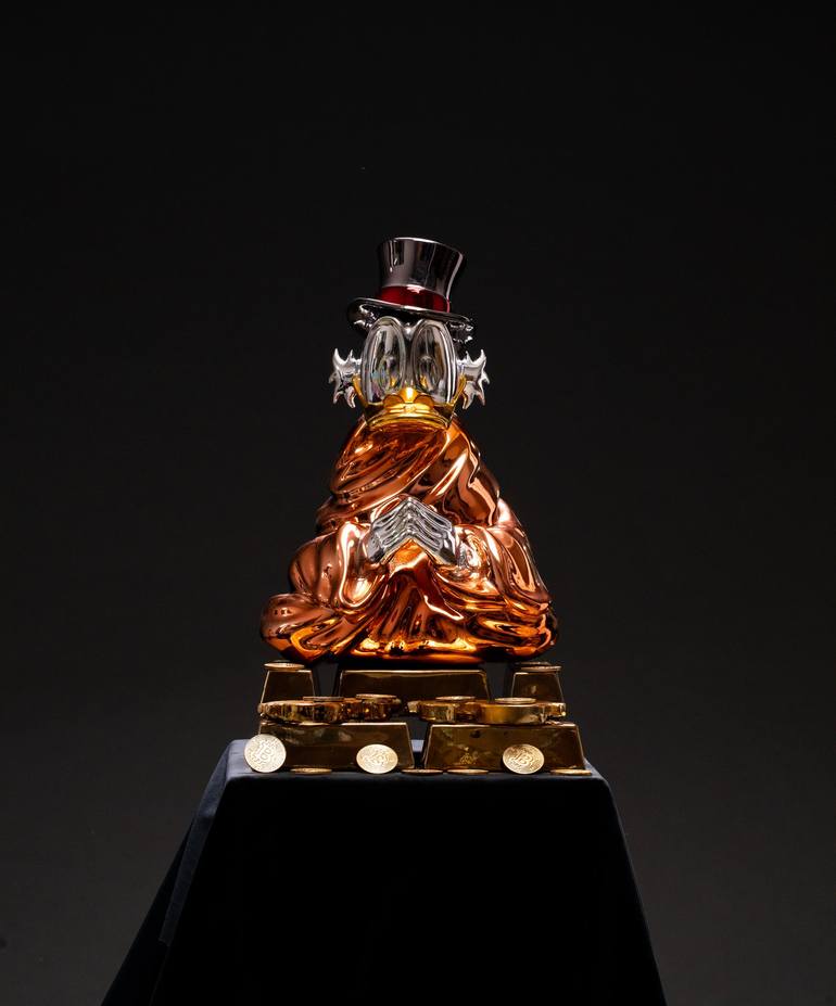 Uncle Monk Sculpture by Ujas Sadh | Saatchi Art