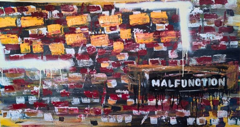 Frequency III: Communication Breakdown Painting by Kathryn Hunter ...