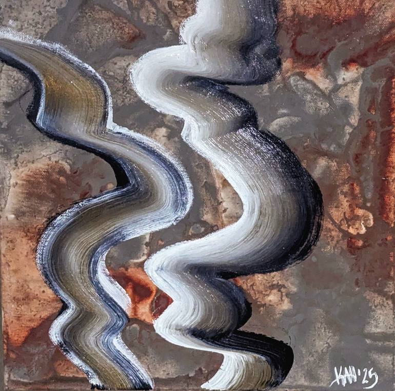 Growing Apart Painting by Kathryn Hunter | Saatchi Art