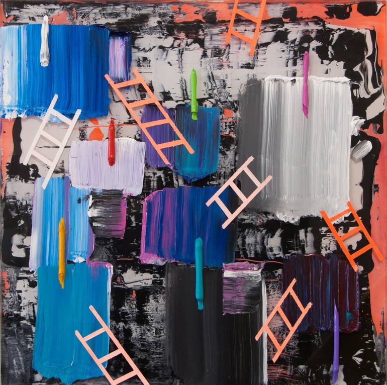 High Rise Painting by Jordan Dunlop | Saatchi Art