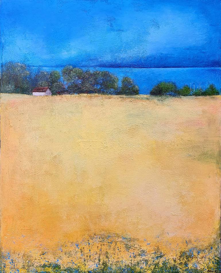 Summertime Painting by Stina Olsson | Saatchi Art