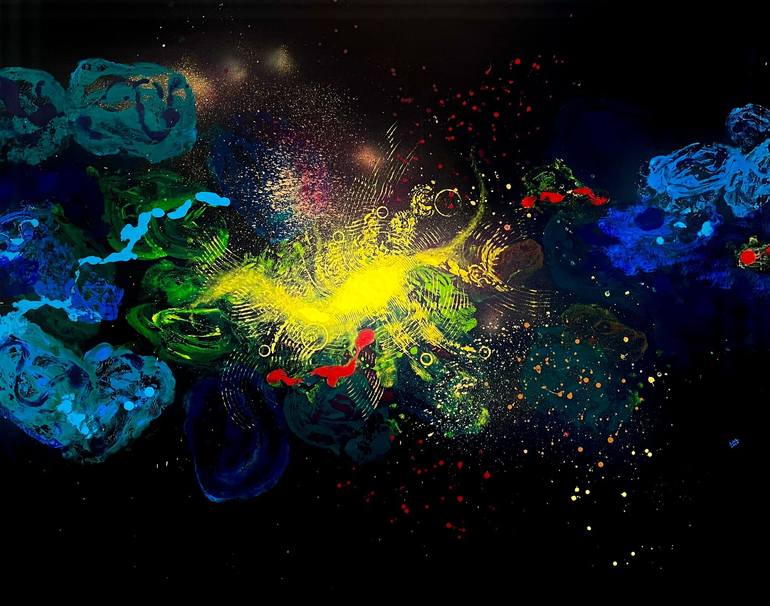 The Universe Painting by Jaro Sulek | Saatchi Art