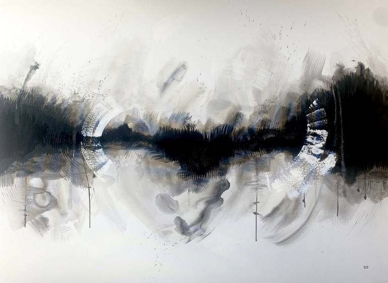 In the Land of Silence Painting by Jaro Sulek | Saatchi Art