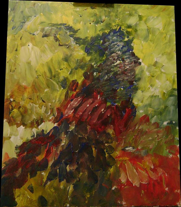 Le chat Painting by Patrick Lambert | Saatchi Art