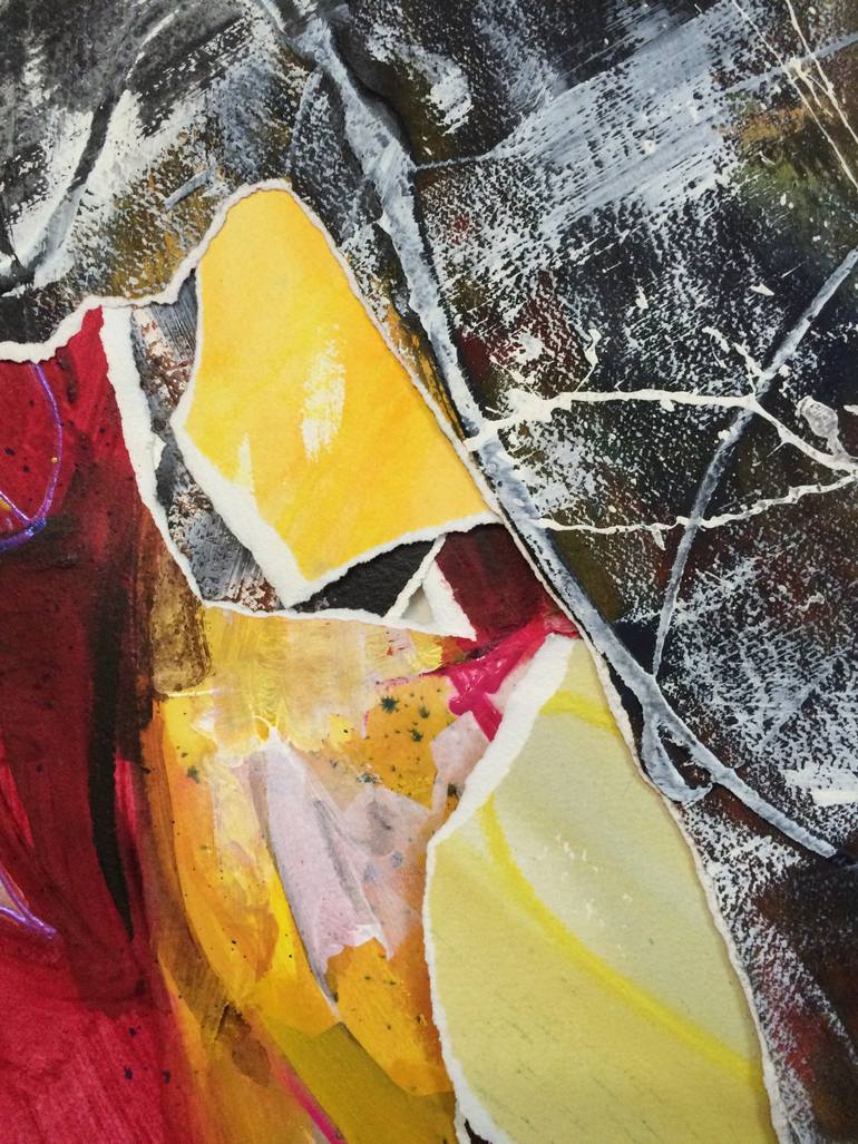 Negative Space Painting by maxine taylor | Saatchi Art