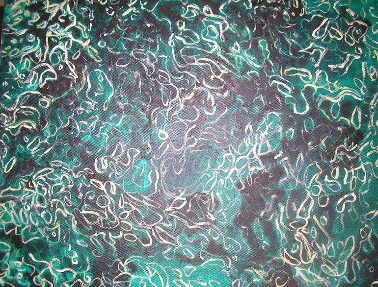 Algae festoon Painting by Lee Pearson | Saatchi Art