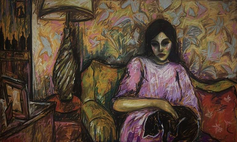 Muse Drawing by Kwanchanok Sangtong | Saatchi Art