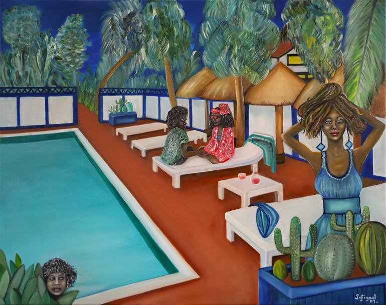 Distraction Painting by Sofigael M | Saatchi Art