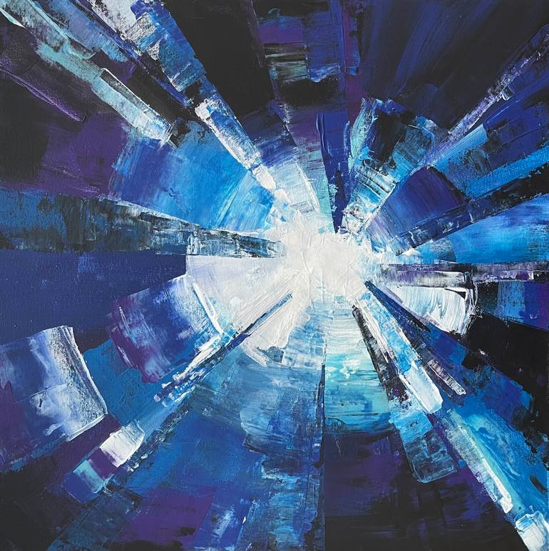 Under the Moon Painting by Katherine Aston | Saatchi Art