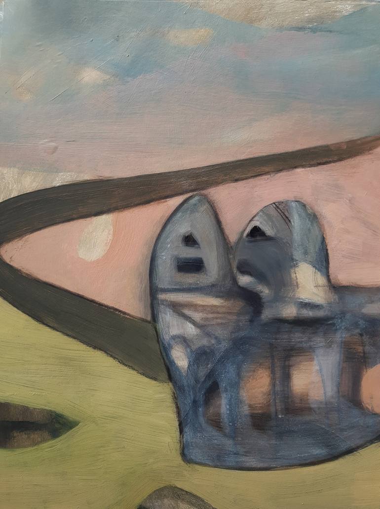 Abandoned Palace Painting by Sagnik Roy | Saatchi Art