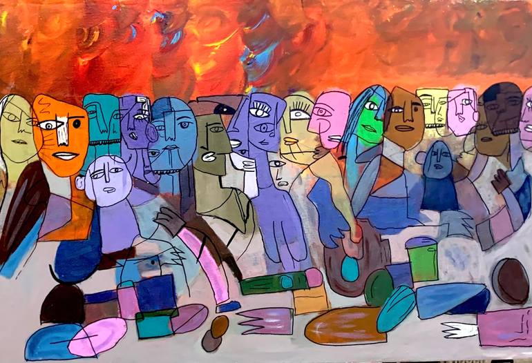 The Infinite Within Painting by Arhama Qureshi | Saatchi Art United Kingdom