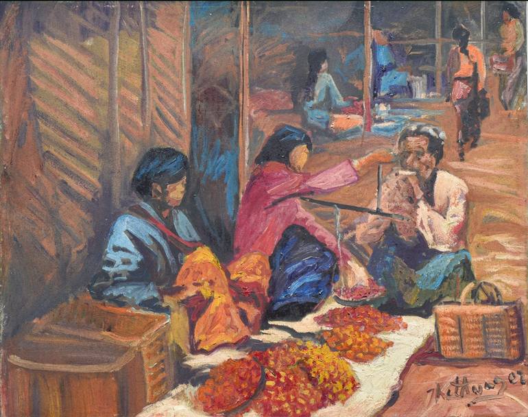 Market Deal Painting by Telismanic Era | Saatchi Art