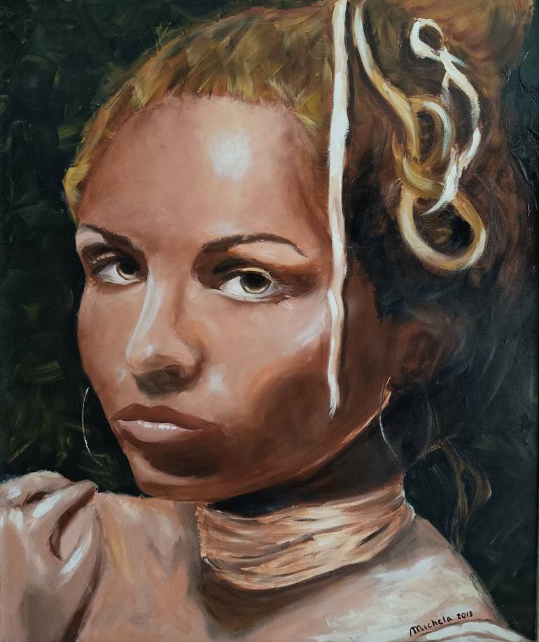 Michelle Vol.1 Painting by Michela Zarino | Saatchi Art