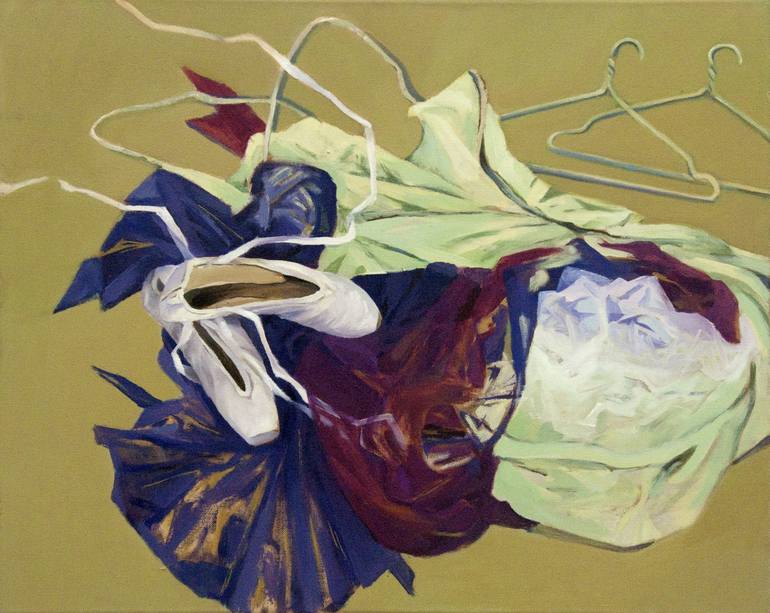 green Painting by Anna Cichon | Saatchi Art