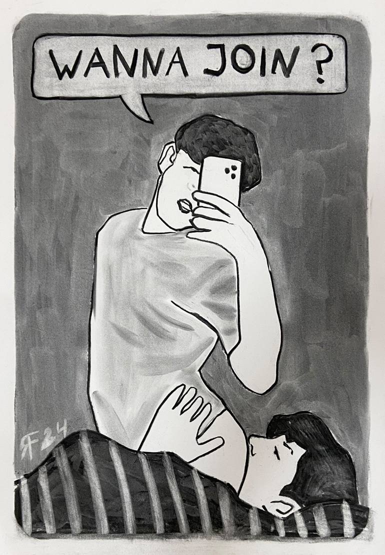 Untitled (Charcoal Drawing A2 001) Drawing by Rick Fraterman | Saatchi Art