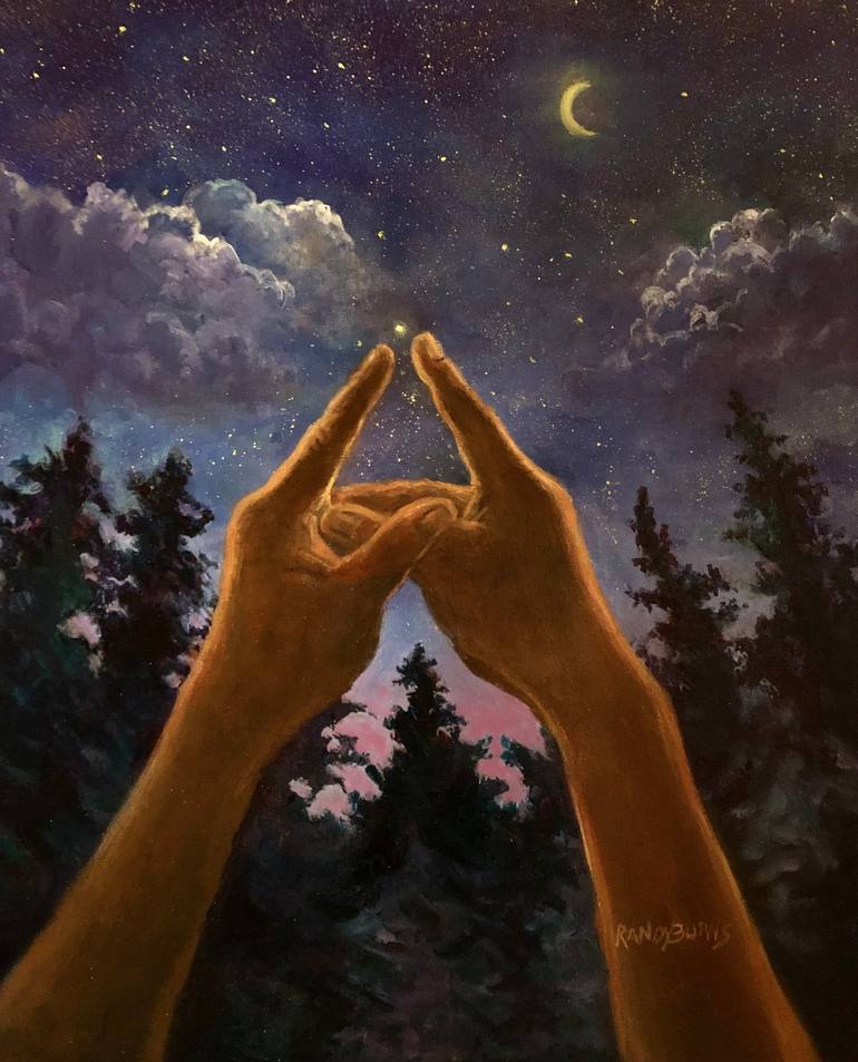 Visualizing The Vision Painting by Randy Burns | Saatchi Art