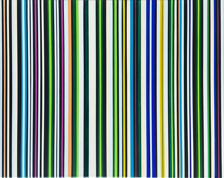 Colorcode Pulse Painting by Elena Alexander | Saatchi Art