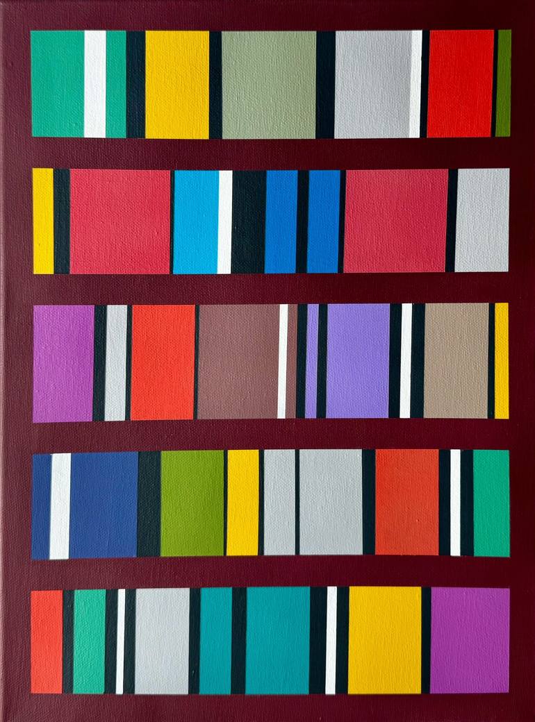 Frequency Painting by Elena Alexander | Saatchi Art