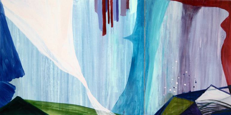 Dialogue Painting by Susan Sharp | Saatchi Art