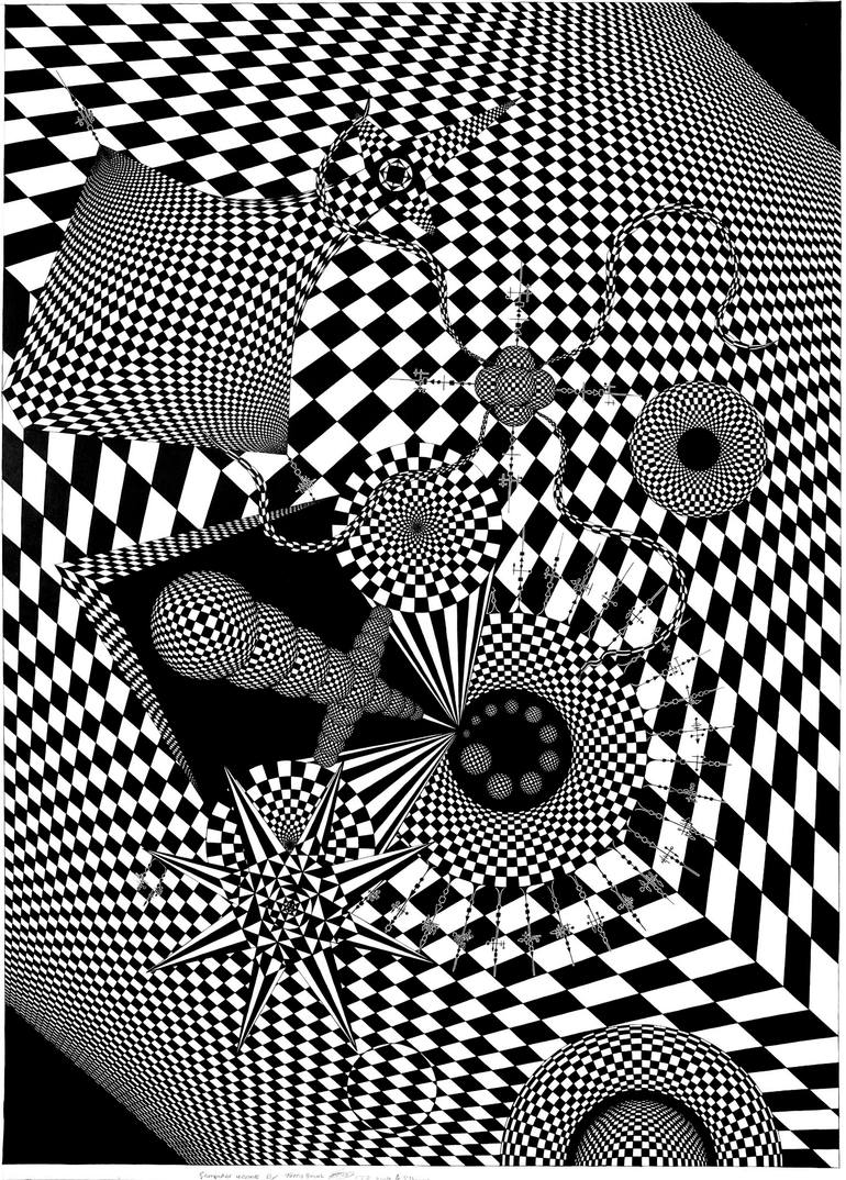 insane computer Drawing by torrin smart | Saatchi Art