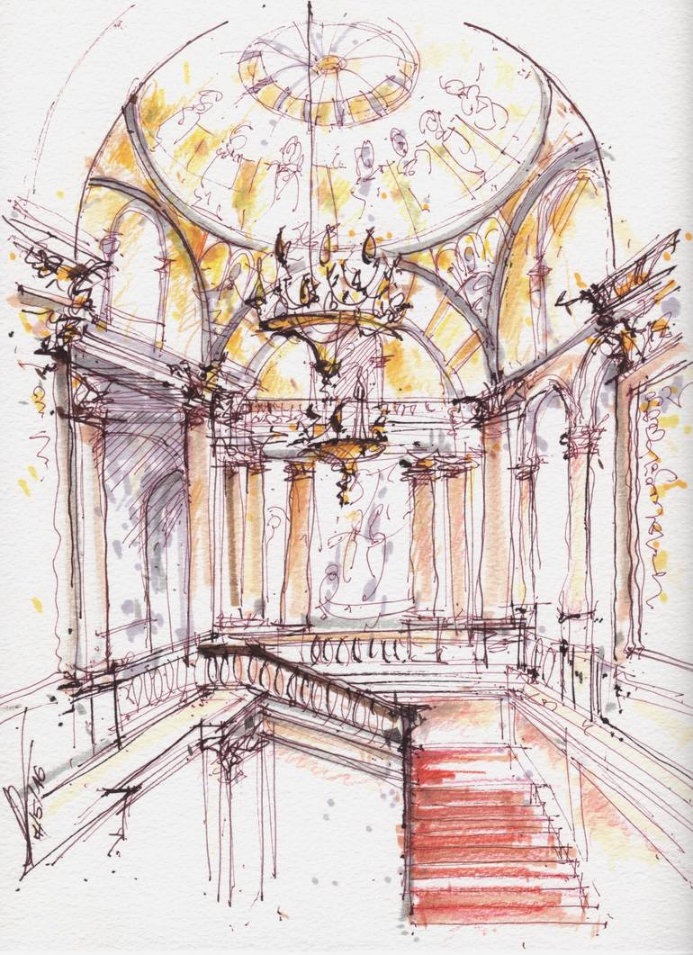 The Foreign and Commonwealth Office, Whitehall Drawing by Sherin ...