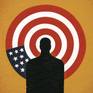 AN AMERICAN TARGET Painting by Nik Ad | Saatchi Art