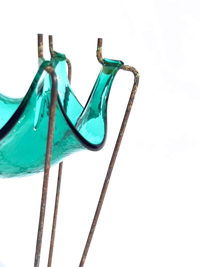 Emerald Affair Sculpture by Josh Bass | Saatchi Art