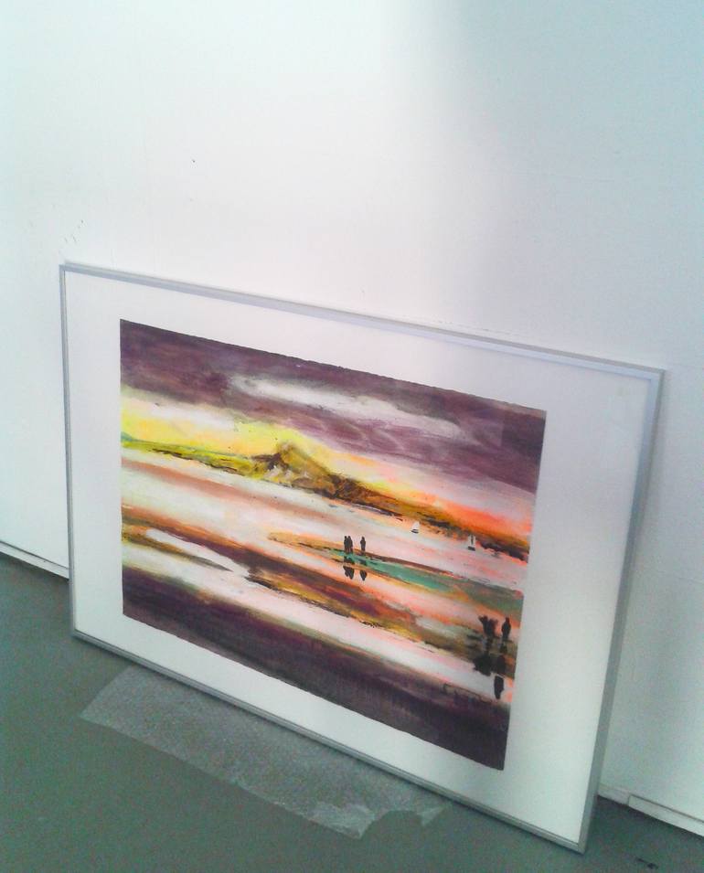 Mudflat Painting by Tanja Vetter | Saatchi Art