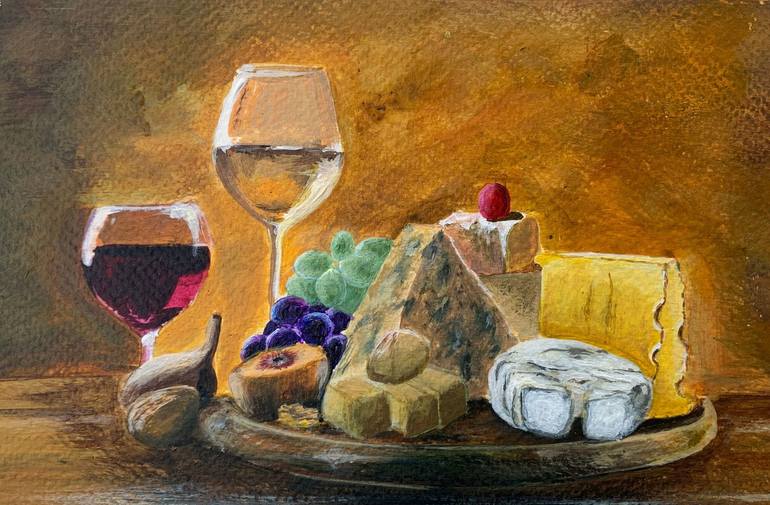 Cheerful Delight Painting by Abhinandan Das | Saatchi Art