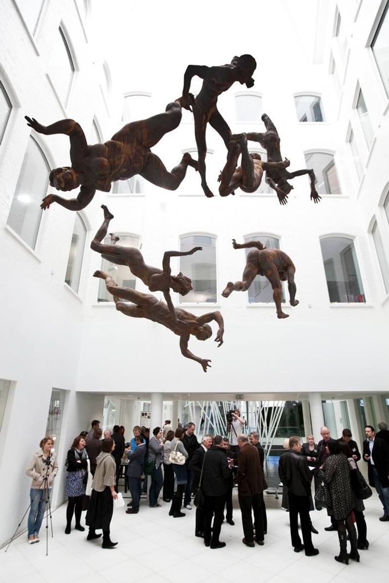 The Deluge Sculpture by Toin Adams | Saatchi Art