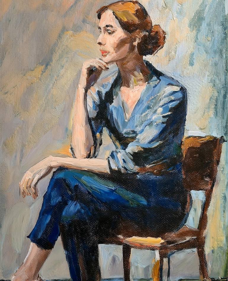 Fragments of Reflection Painting by Noras Fine Art | Saatchi Art