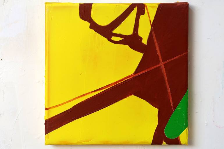 a flurry of excitement Painting by Fred Michiels | Saatchi Art