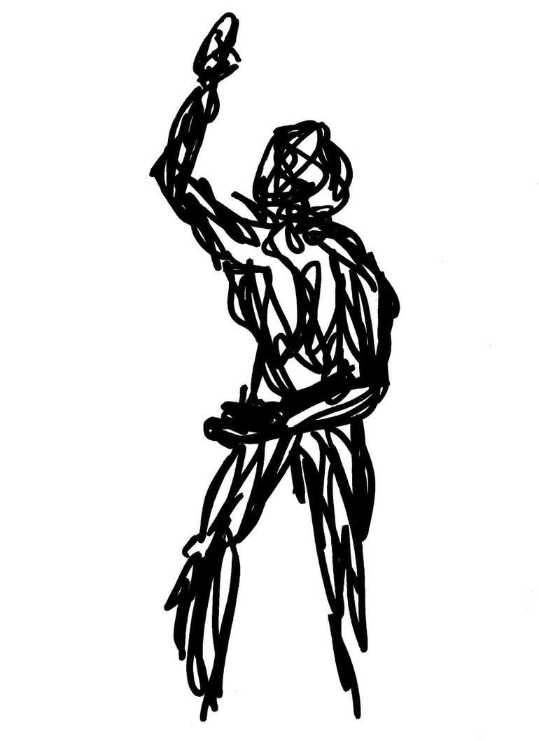 Gesture Drawing by Jennifer Souter | Saatchi Art